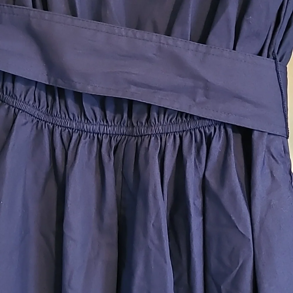 D. Frank | Dresses | D Frank Vintage 8s Navy Blue Silver Bedazzled ...